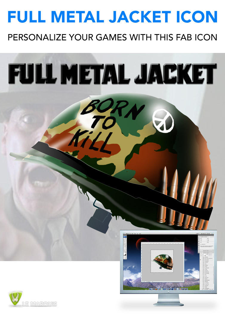 Full Metal Jacket Icon by LeMarquis on DeviantArt