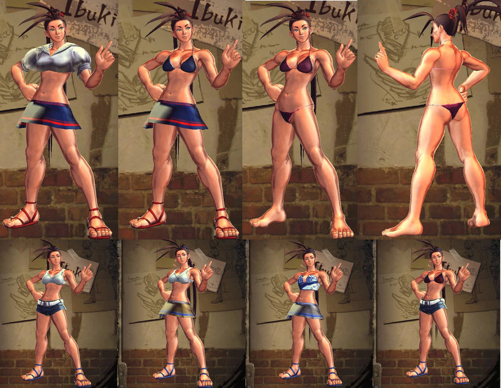 SFxT Mod: Ibuki Hot Summer by repinscourge on DeviantArt