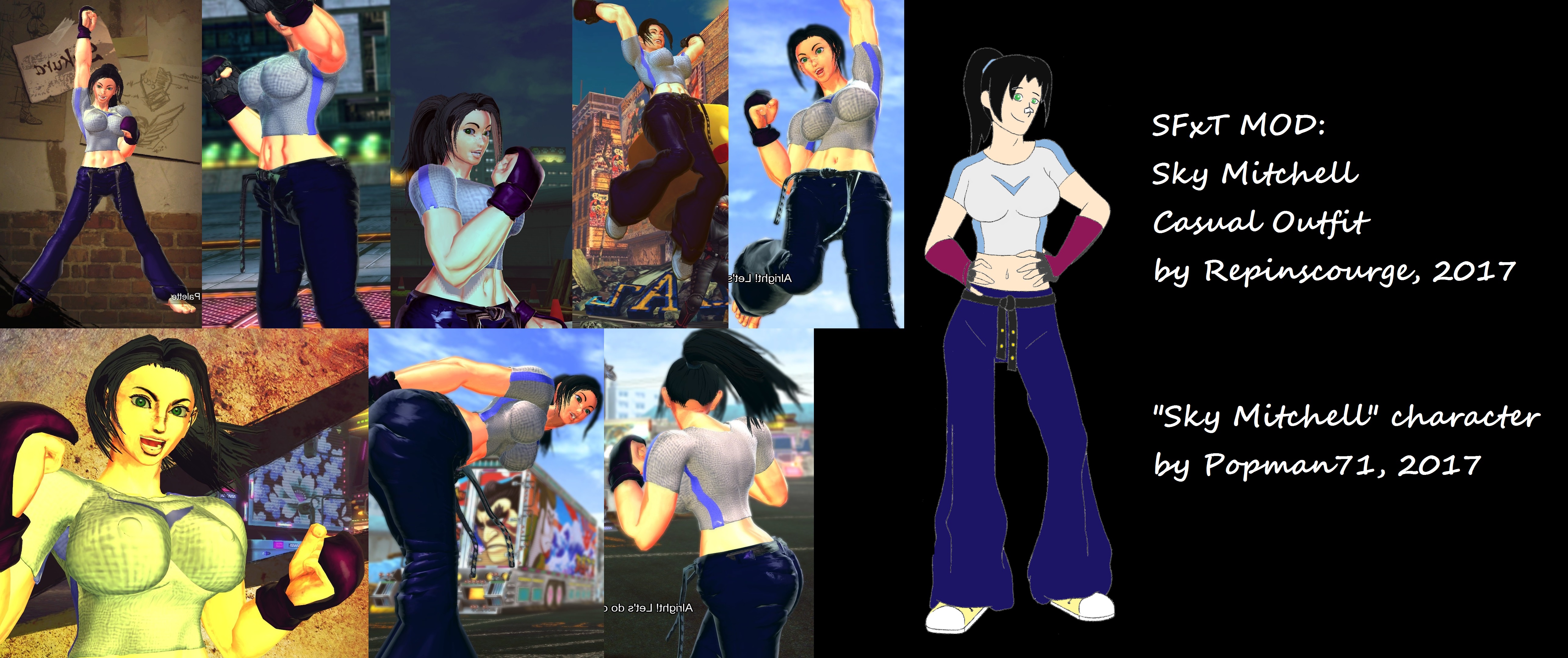 SFxT Mod: Sky Mitchell Casual Outfit by repinscourge on DeviantArt