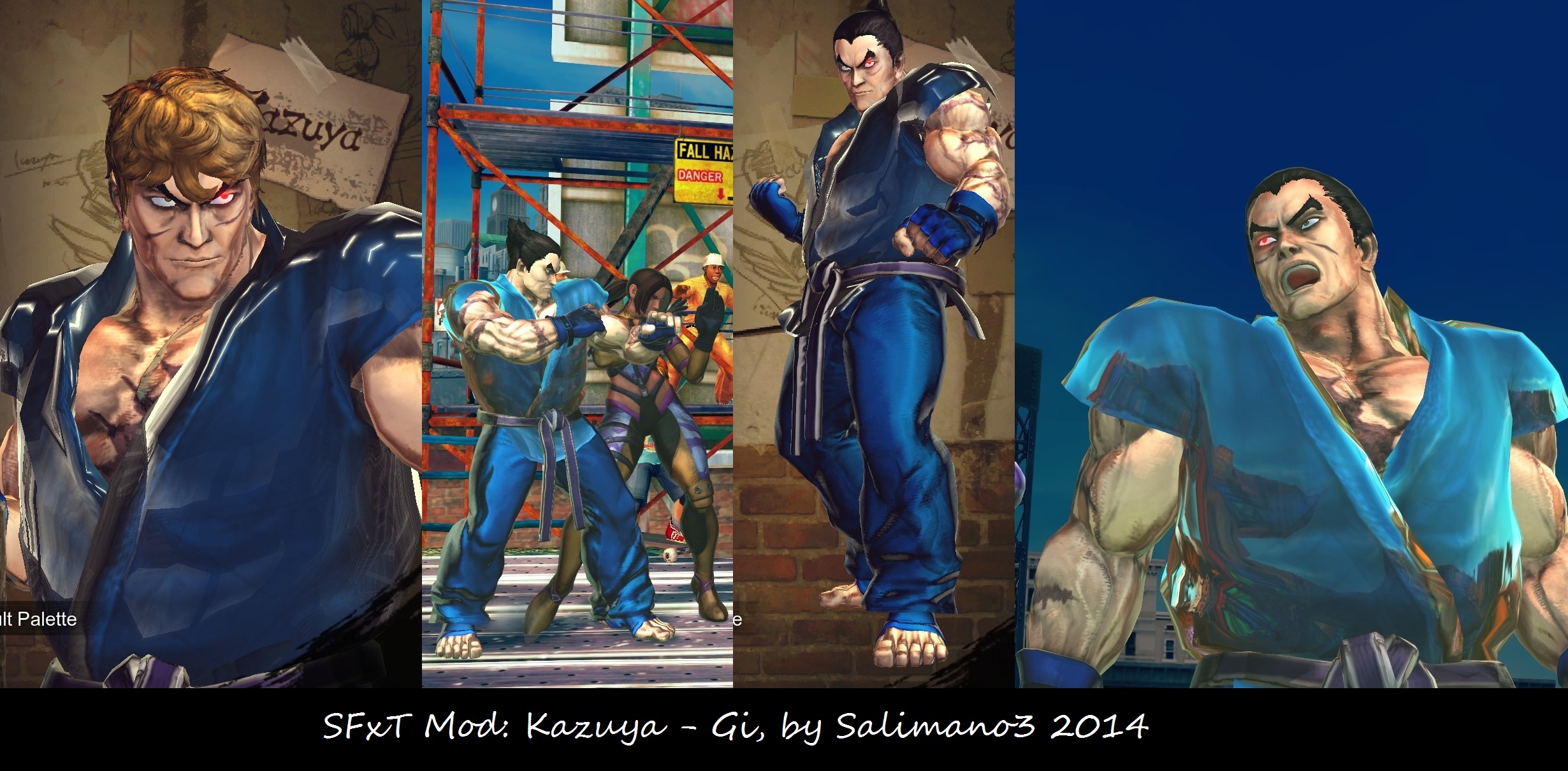 SFxT Mod: Kazuya - Gi by repinscourge on DeviantArt