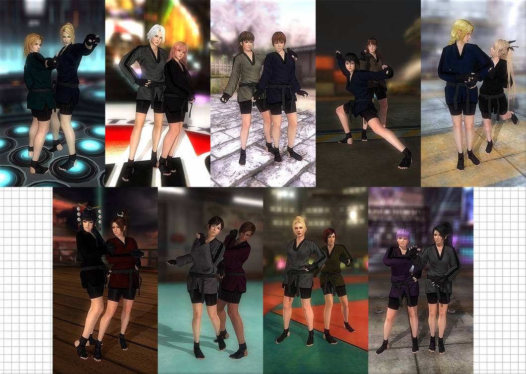 DOA5LR Mod: Taekwondo Pack by repinscourge on DeviantArt