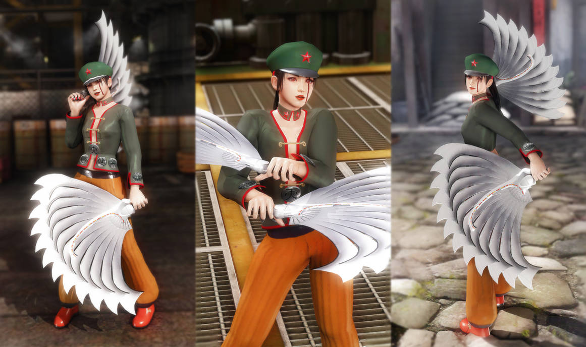 DOA5LR Mod: Lee Fei Shan/Maken by repinscourge on DeviantArt