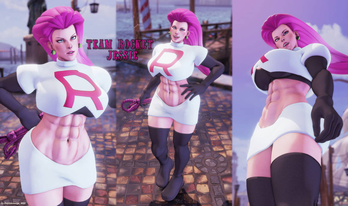 SFV Mod: Team Rocket Jessie (C1/C5) by repinscourge on DeviantArt