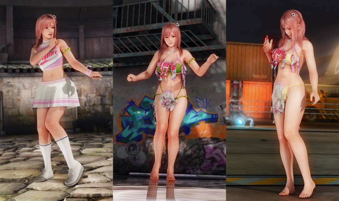 DOA5LR Mod: Honoka Cheerleader DES by repinscourge on DeviantArt