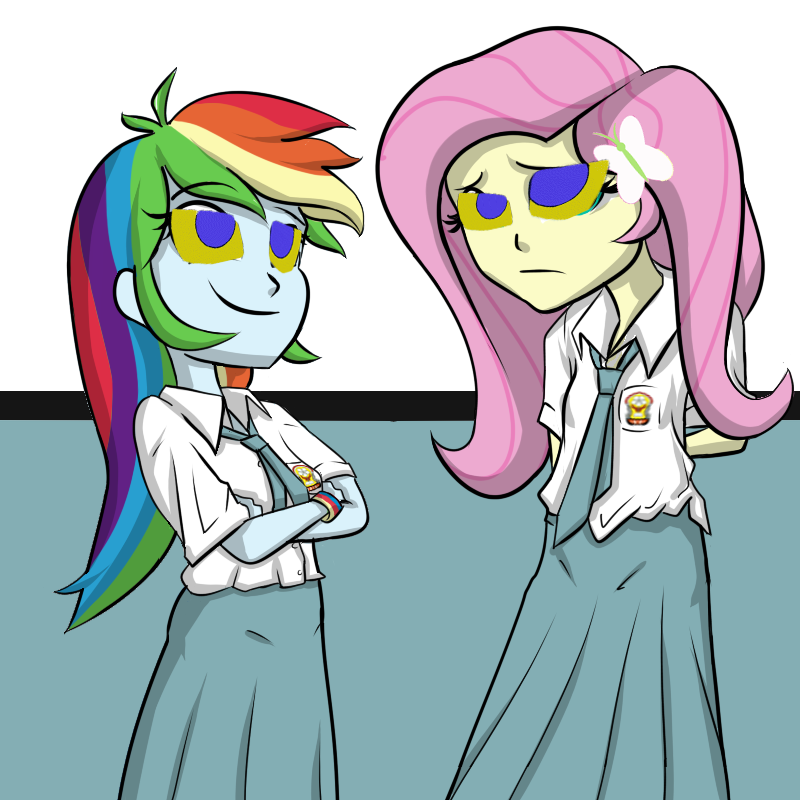 Rainbow Dash Et Fluttershy Hypno by shadow1333 on DeviantArt