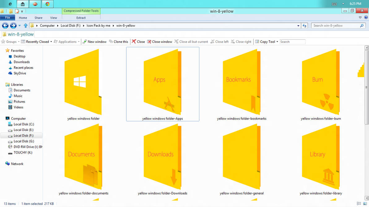 Yellow Windows Folder by KMKaushik on DeviantArt