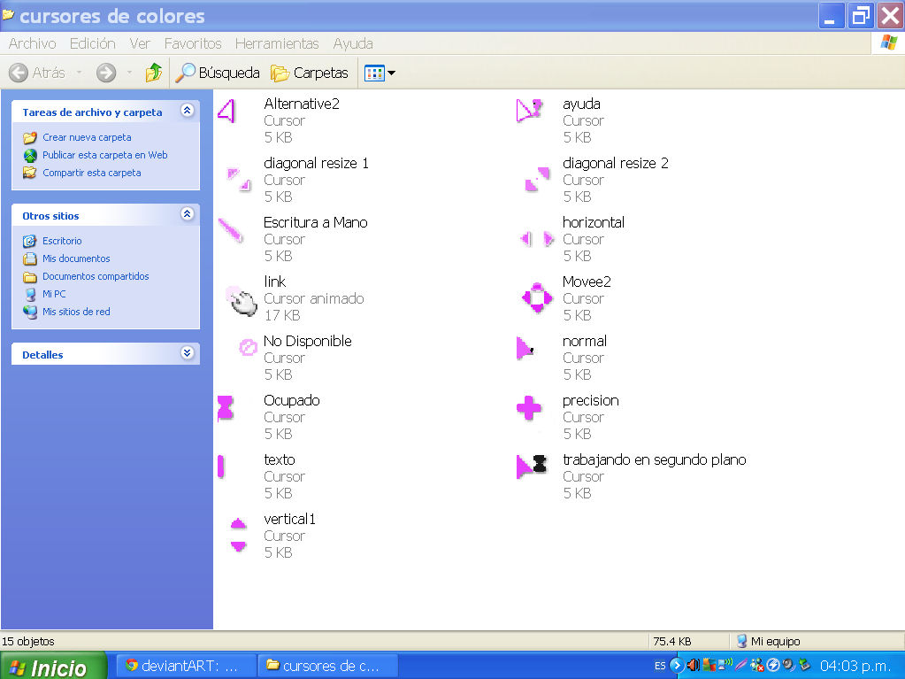 cursor morado by 584pkh on DeviantArt