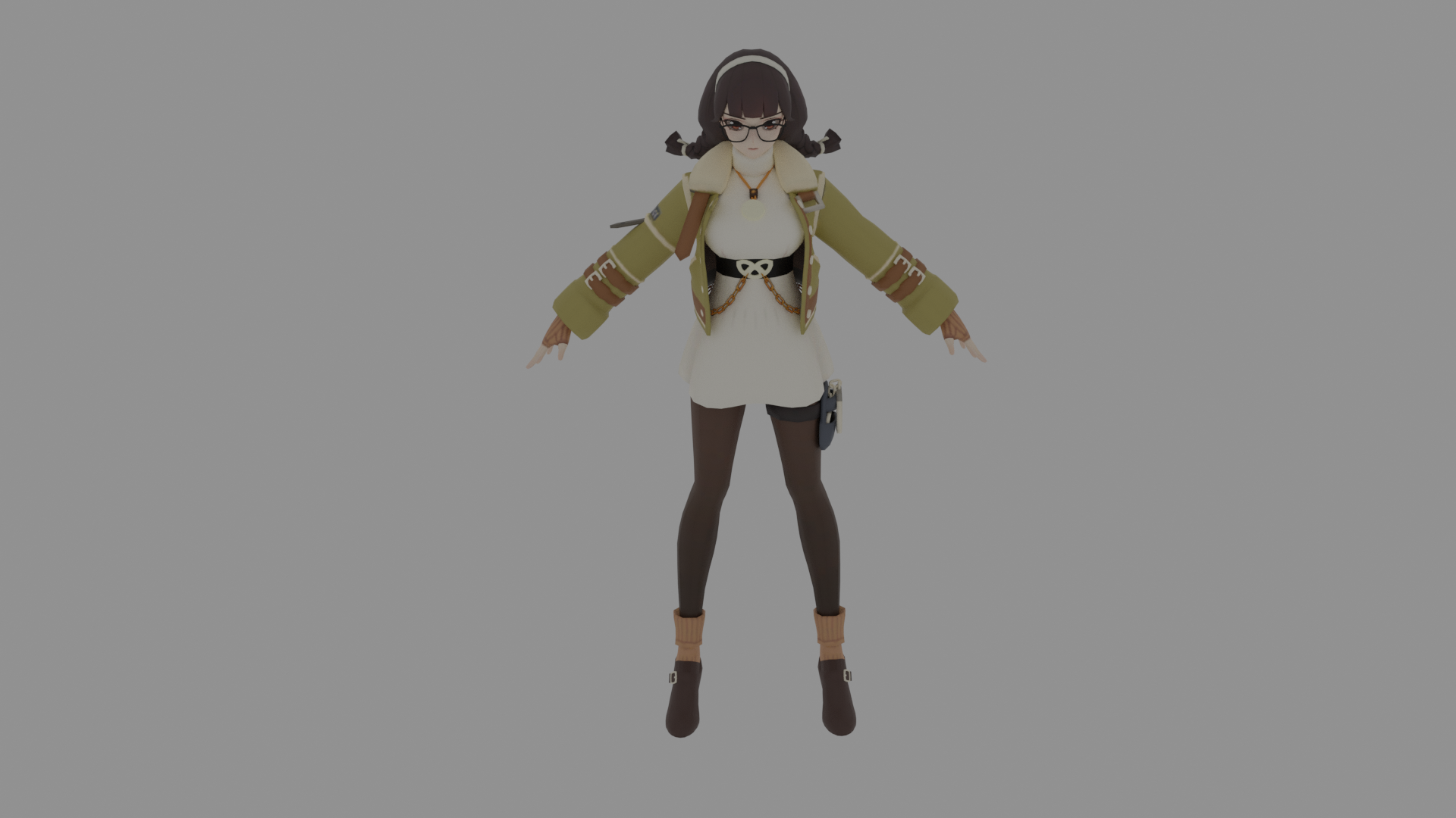 Aya FBX Model by lefthandl on DeviantArt