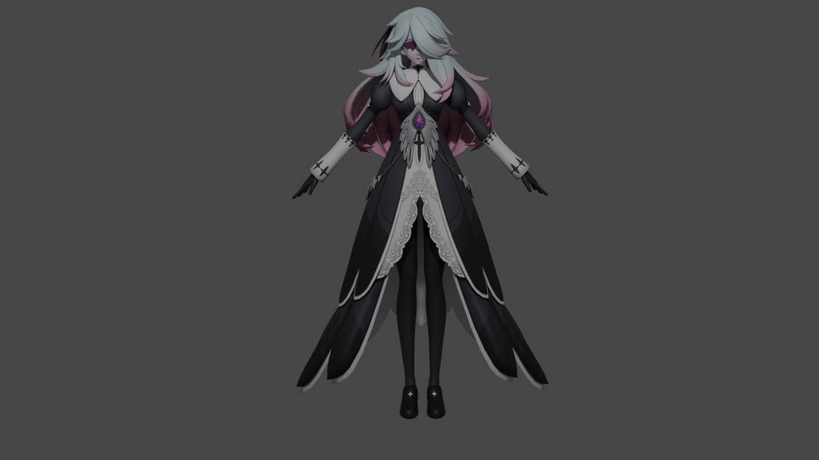 Chiara FBX Model by lefthandl on DeviantArt
