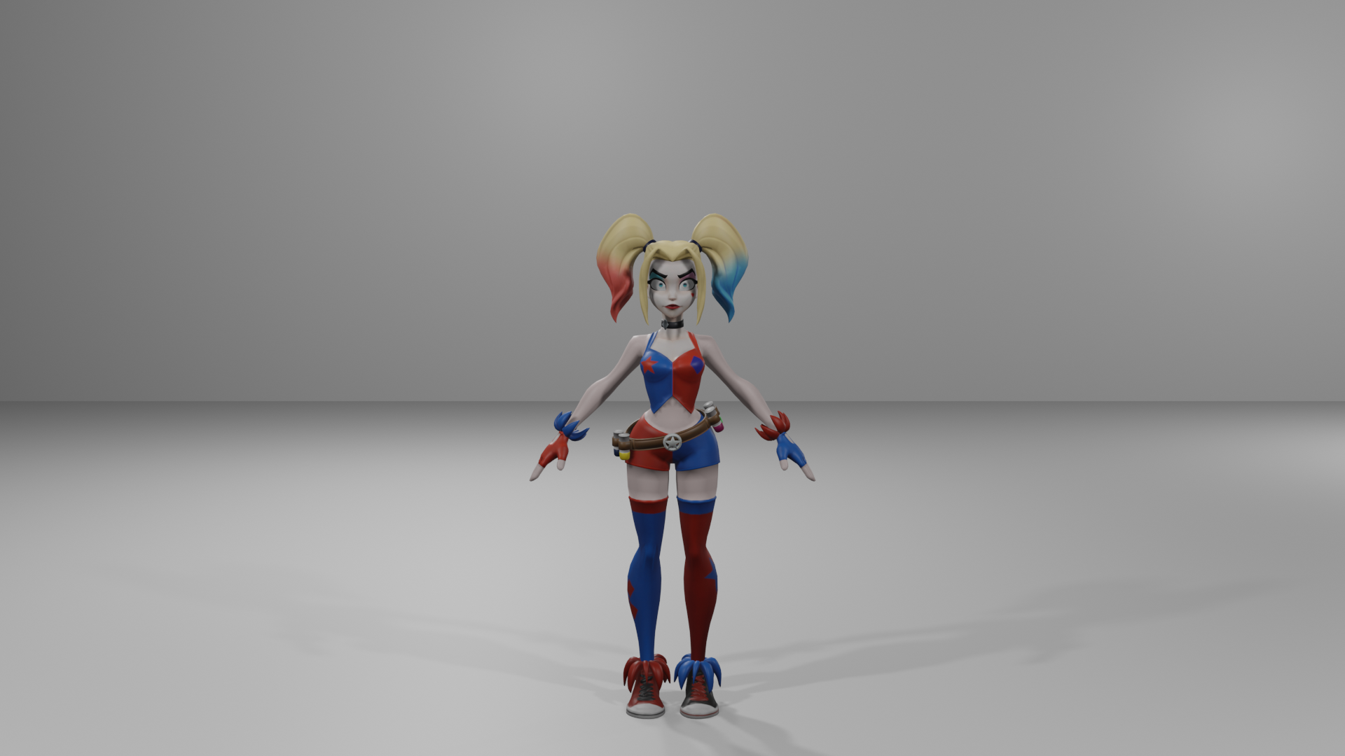 Harley Quinn C1 FBX | MultiVersus by lefthandl on DeviantArt