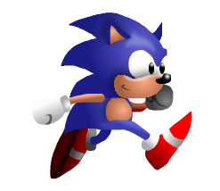 HD Sonic Walking Sprite by Pipsqueak737 on DeviantArt