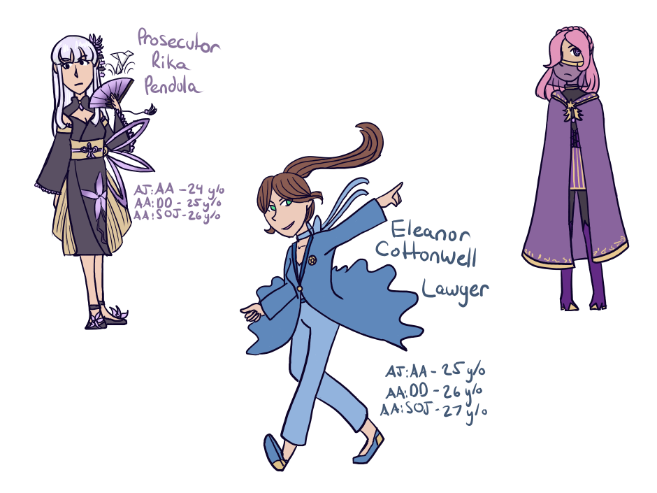 Ace Attorney OCs Conglomerate by SakuraLovesCherrim on DeviantArt