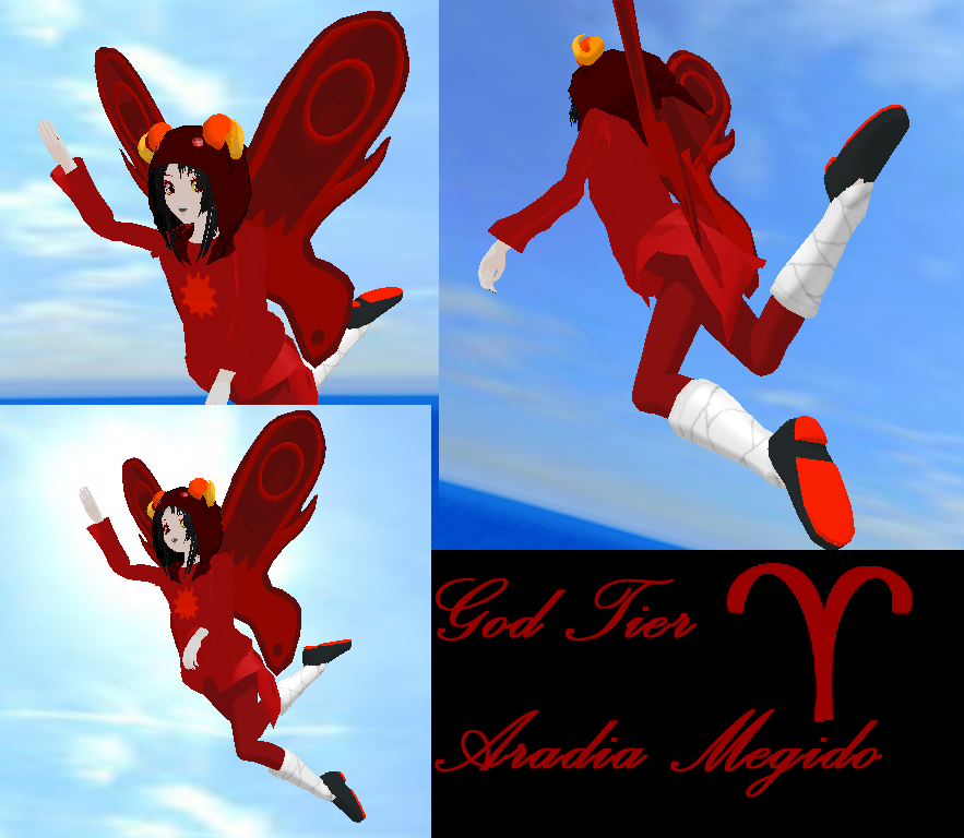 MMD God Tier Aradia by MelissaChao on DeviantArt
