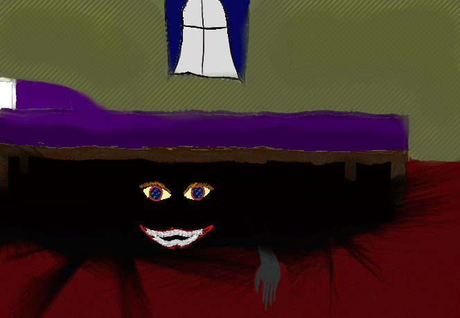 monster underneath the bed by childofthenewmoon on DeviantArt