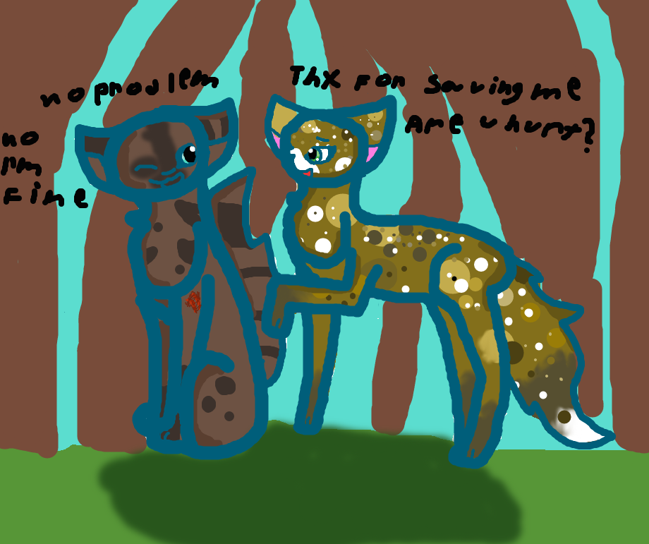 spottedpaw x shadowtail by wafflepawcat on DeviantArt