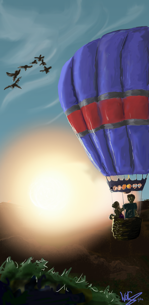 Hot Air Baloon by bluewolf359 on DeviantArt
