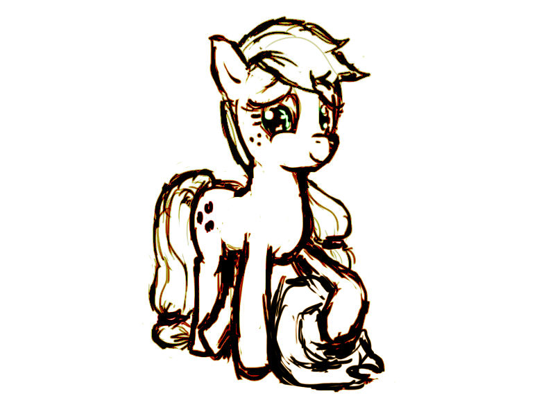 Applejack by Hunternif on DeviantArt