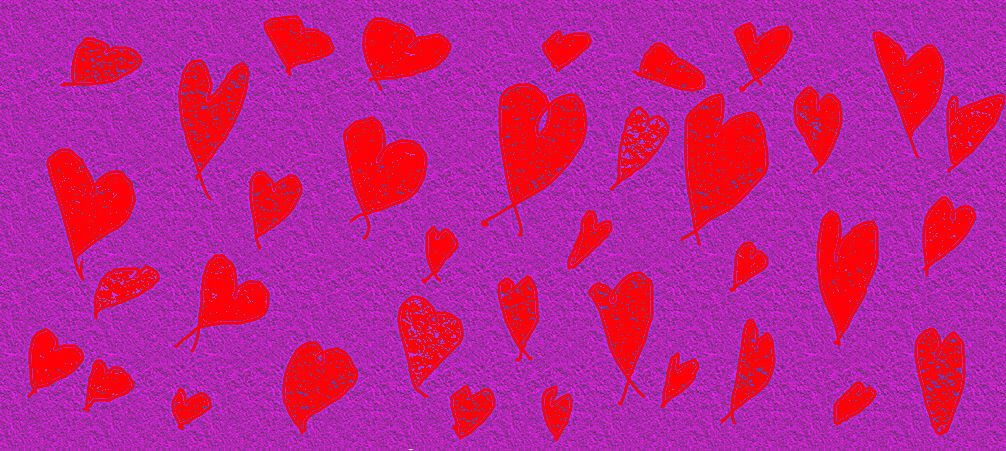 valentines art #3 Raining hearts by sm14722 on DeviantArt
