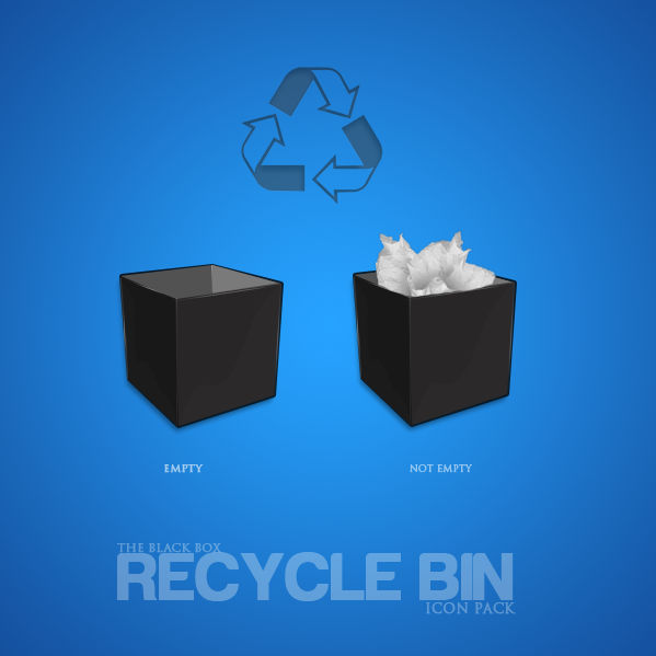 Box Style Recycle Bin by azad720 on DeviantArt