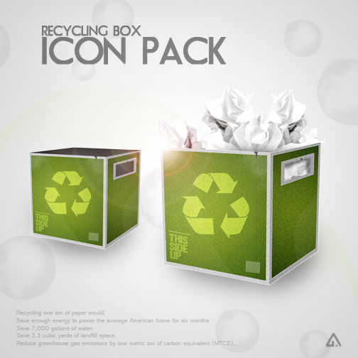 Recycle Box Icon Pack by azad720 on DeviantArt