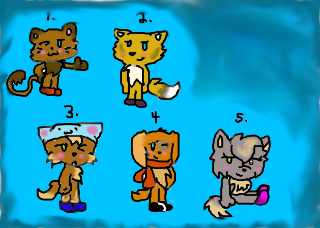 animal adoptables by pixelthefox on DeviantArt