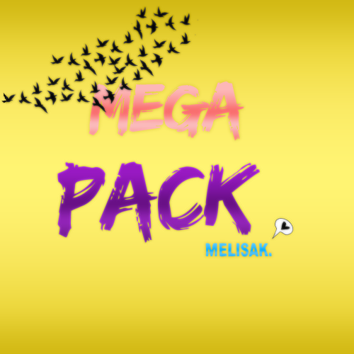 MEGA PACK ! by MelisaaBerill1 on DeviantArt