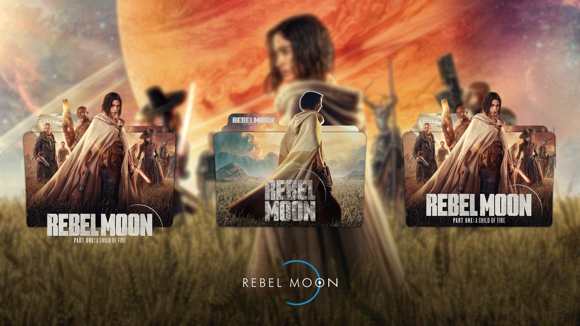 Rebel Moon Part 1 A Child Of Fire 2023 Folder Icon by yasser673 on DeviantArt