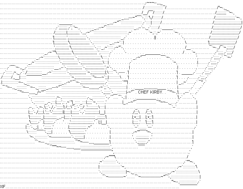 Chef Kirby by XIF on DeviantArt