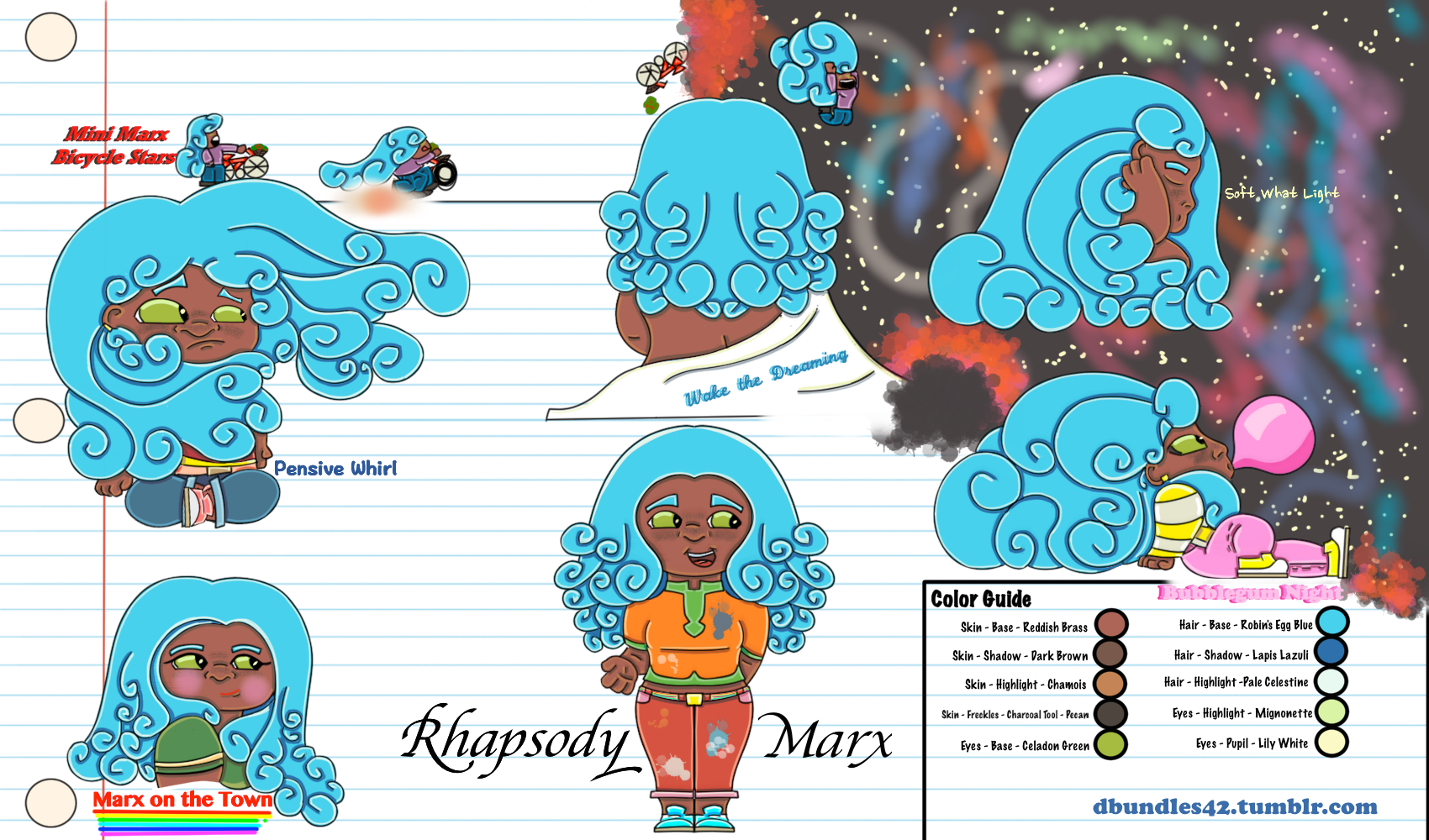 Rhapsody Marx: Character Study by dbundles42 on DeviantArt