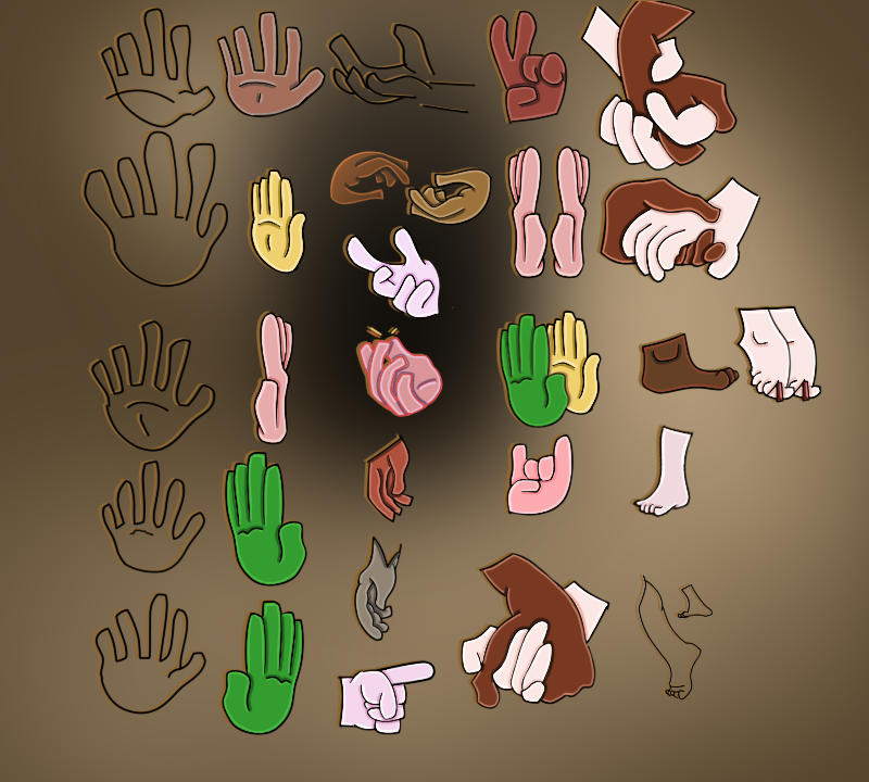 Sea of Hands and Feet by dbundles42 on DeviantArt