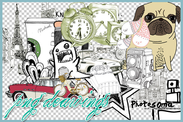 PNG drawings by photosoma on DeviantArt