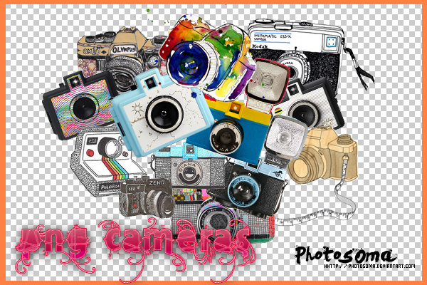 PNG cameras by photosoma on DeviantArt