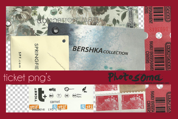 Ticket PNG's by photosoma on DeviantArt