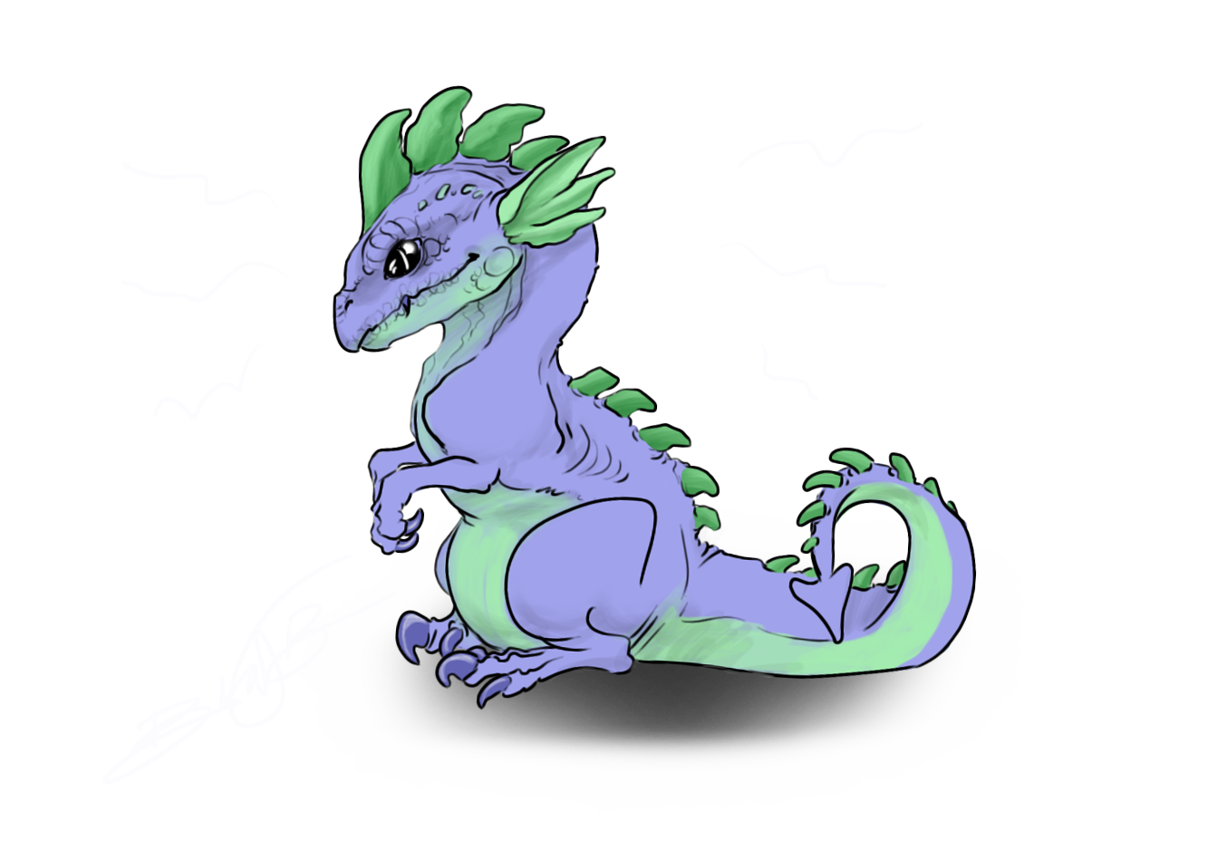 A Little Too Realistic Spike by OpalAcorn on DeviantArt