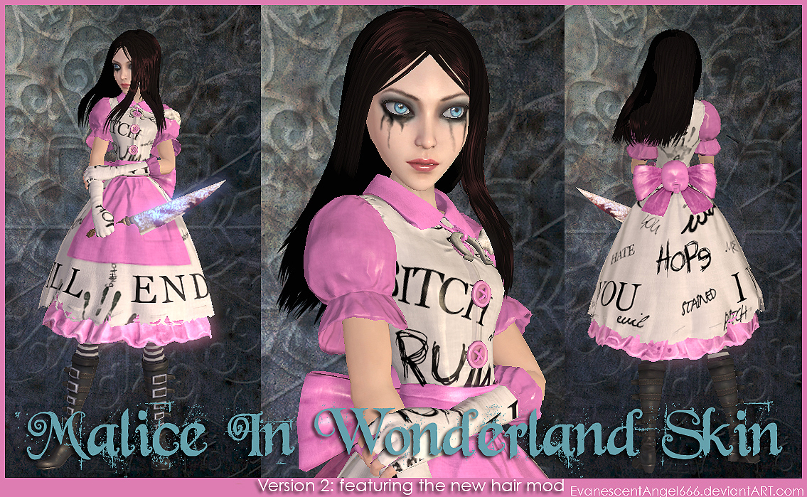 A:MR Skin - MaliceInWonderland by EvanescentAngel666 on DeviantArt