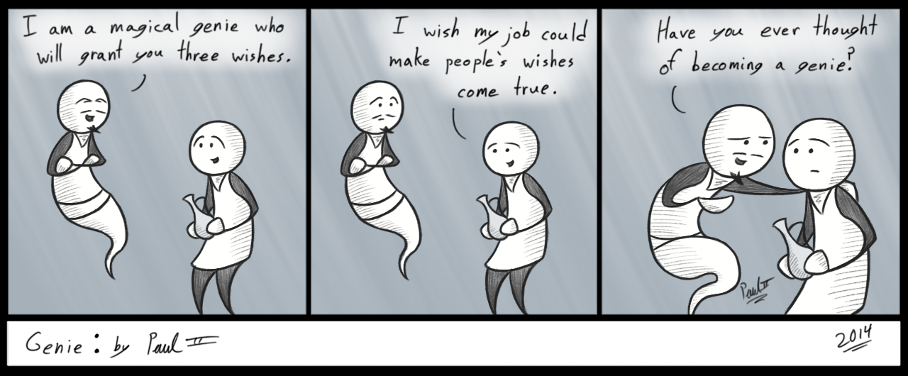 Genie by fakefrogs on DeviantArt