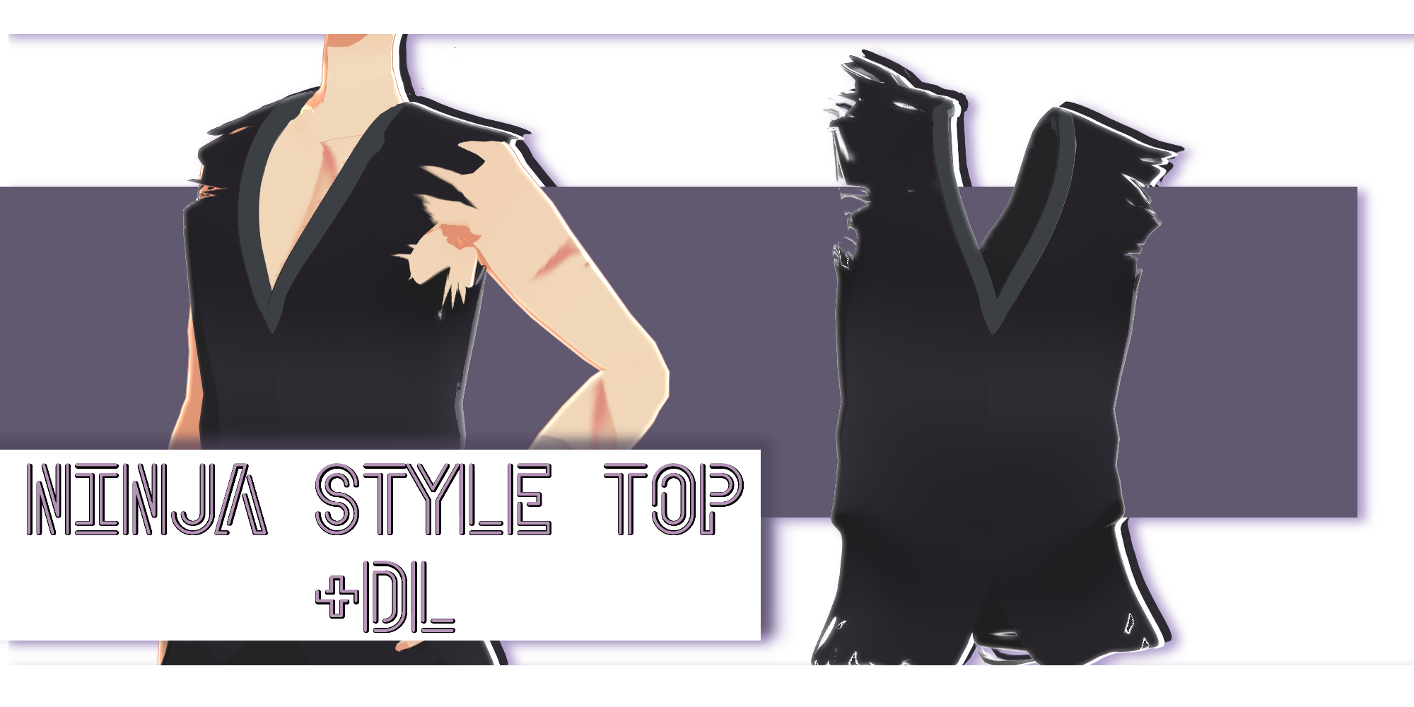 [f2u +dl] Tda Ninja Style Top by edynsyx on DeviantArt