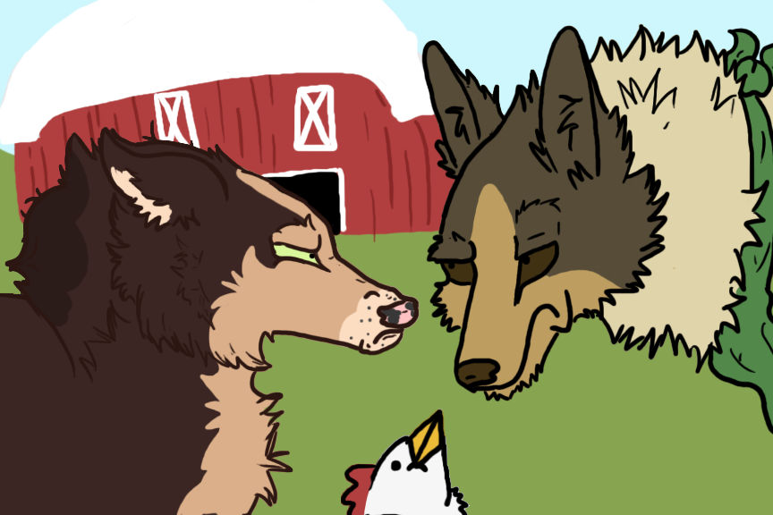 DoC|Chicken Debate by sourlemonfox on DeviantArt