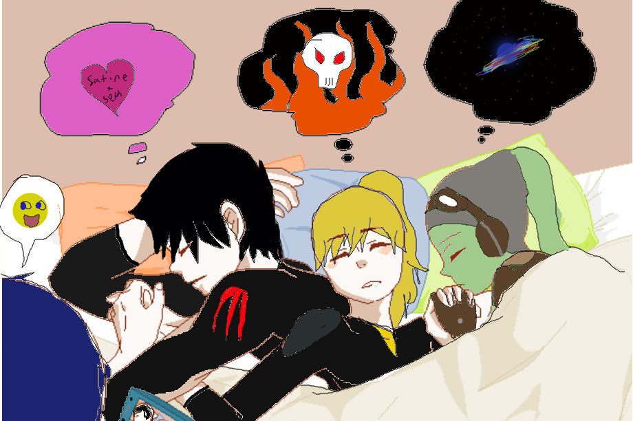 Star Force: Nap time for hero's by Nightdream5 on DeviantArt