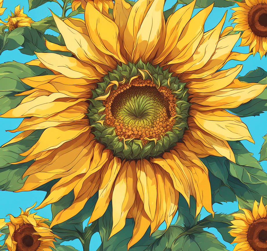 Beautiful sunflower by nmmarkowa on DeviantArt