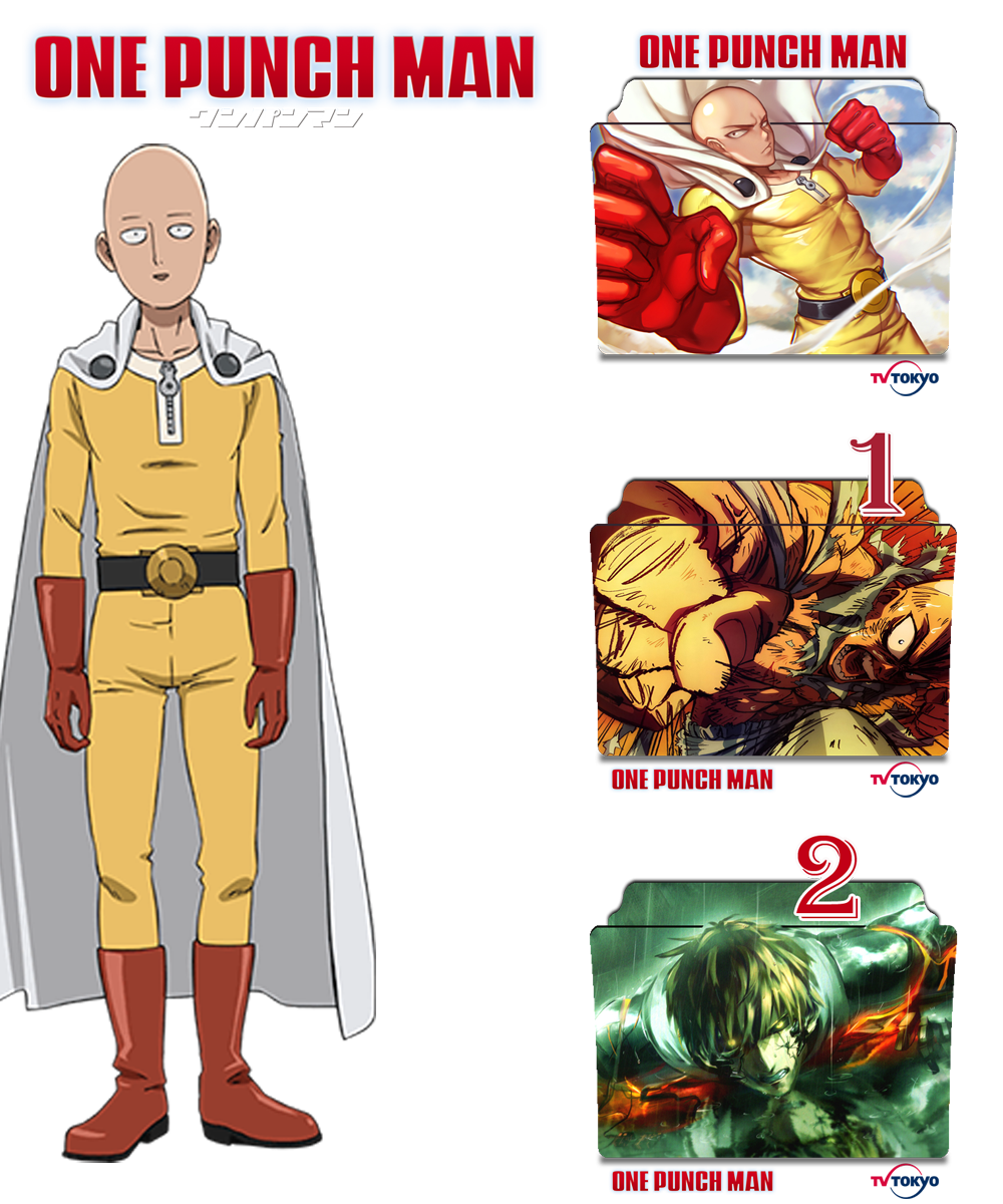 One Punch Man - Folder Icons - By Hossam by HossamAbodaif on DeviantArt