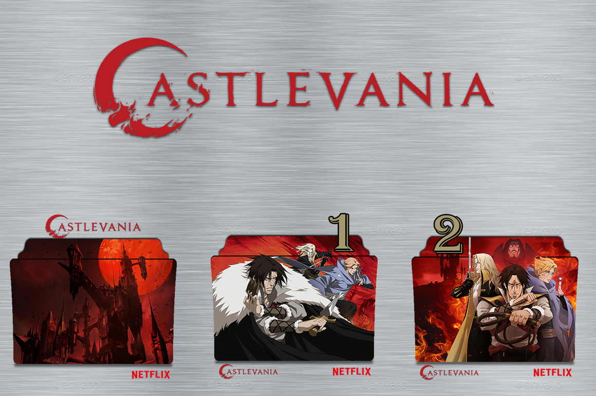 CASTLEVANIA - 2017 Folder Icon by HossamAbodaif on DeviantArt