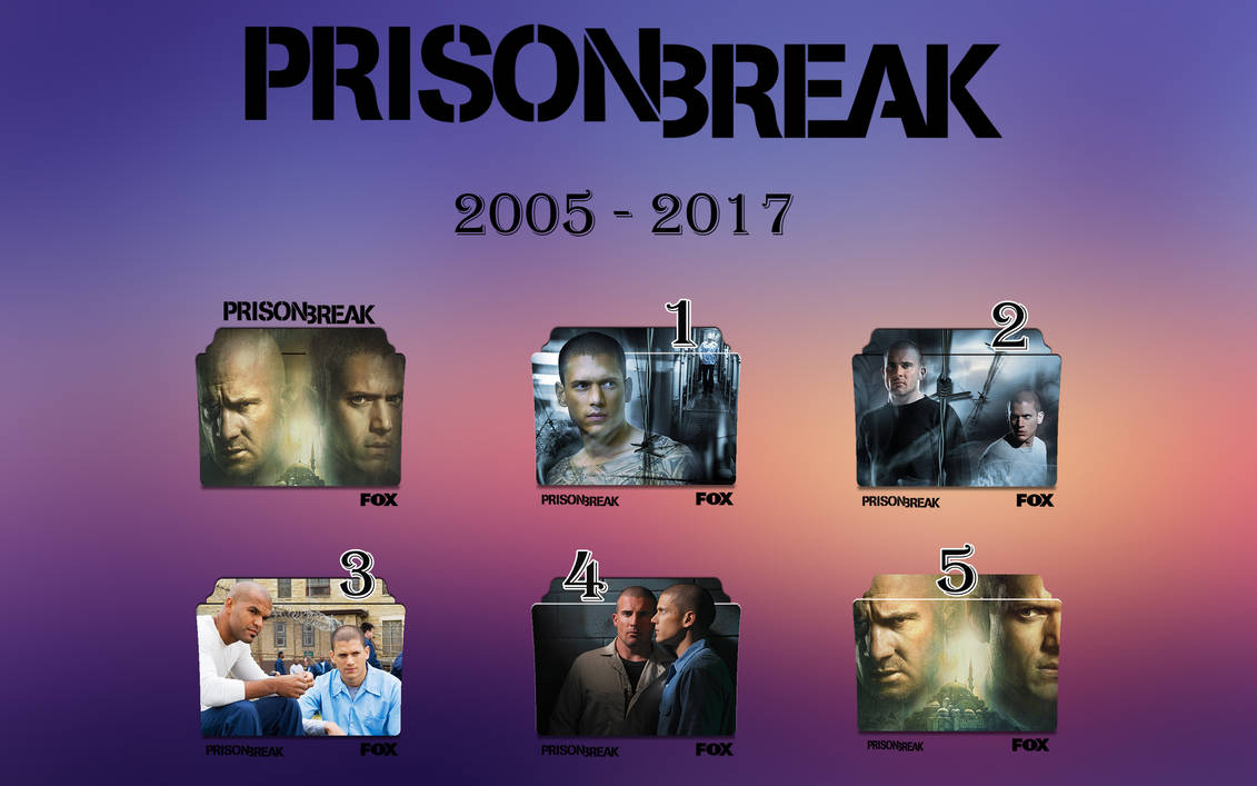 Prison Break (2005-2017) - Folder Icons by HossamAbodaif on DeviantArt