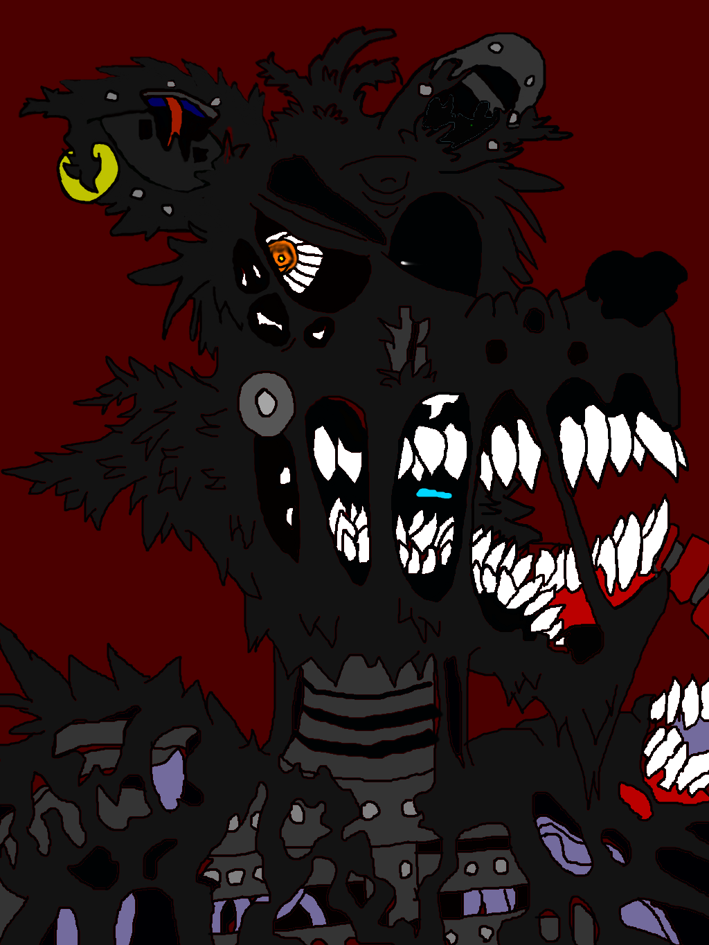 Nightmare Wolf by PIGSRUL3 on DeviantArt