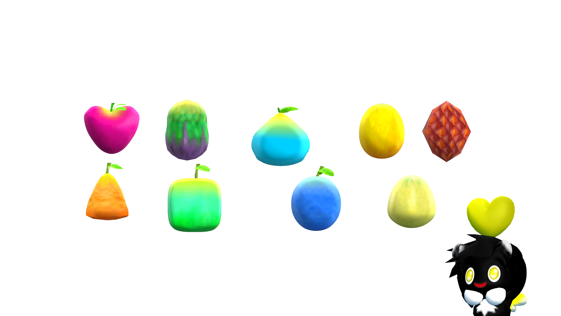 [MMD]Chao Garden Fruits pack [DL] by Antylaris on DeviantArt