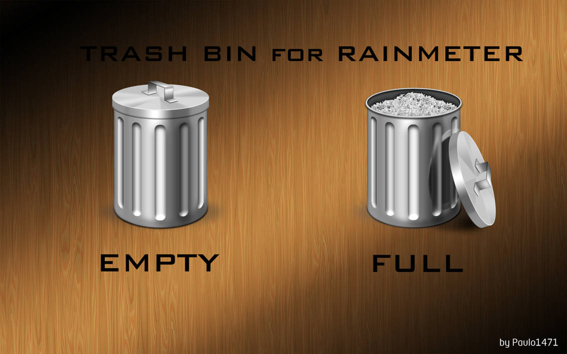 Trash Bin for Rainmeter by Paulo1471 on DeviantArt