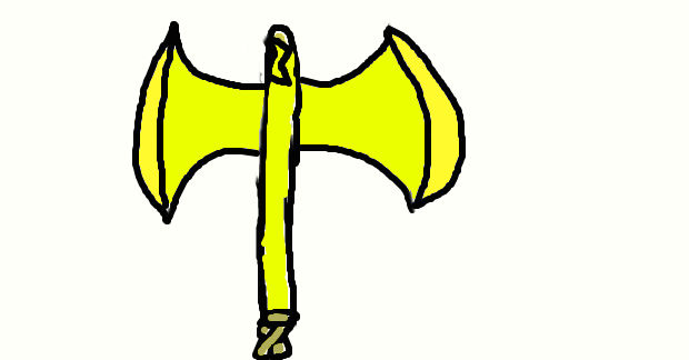 very basic drawing of cursed shadows axe by Iloveguysbabe on DeviantArt