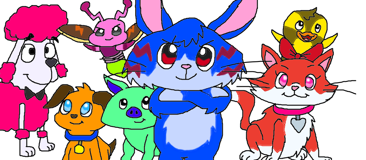 Magi-Pets Evolution - Geotopian Magi-Pets Gang by Takostu64 on DeviantArt