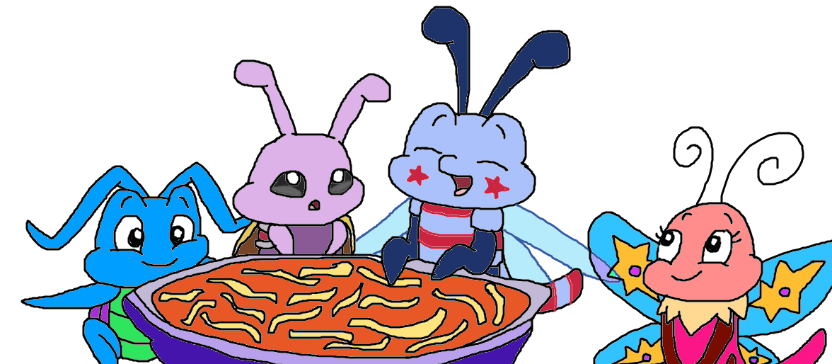 Waiter, there's some bugs on my soup! by Takostu64 on DeviantArt