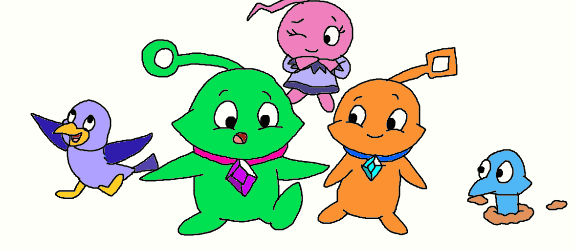 Bloop and Loop - Partners in Mexico by Takostu64 on DeviantArt